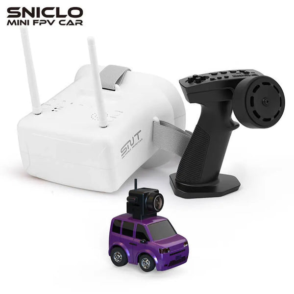 SNICLO SNT Atom Q Series Micro RC Cars With FPV Camera & Goggles ...