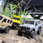 LDARC X43 Mini Rock Crawler - 1/43 Scale Full-Time 4WD RC Car, RTR ...