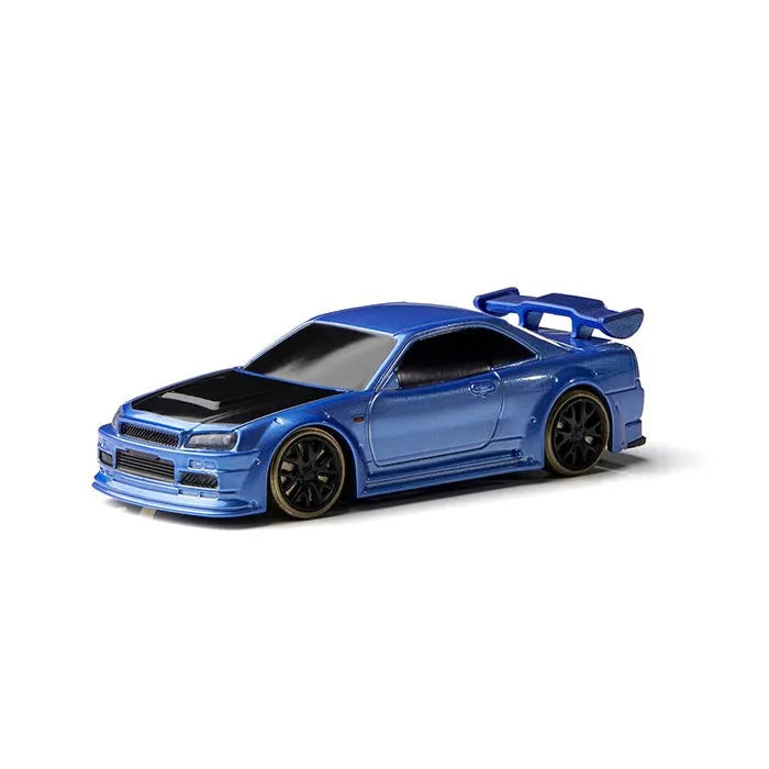 Turbo Racing C64 Mini RC Drift Car - 1:76 Full-Scale Remote Control ...