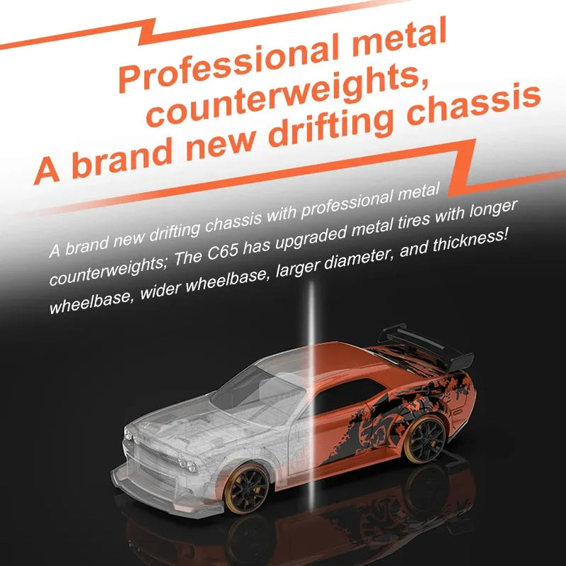 Turbo Racing C65 RC Car Limited Editions Drift RTR 1:76 — Makerfire