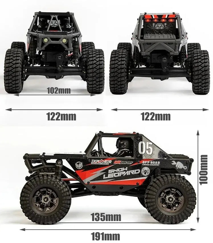 UDI RC UCX2405 Pro - 1/24 Scale RC Car 4WD Brushless FOC Motor Rock ...