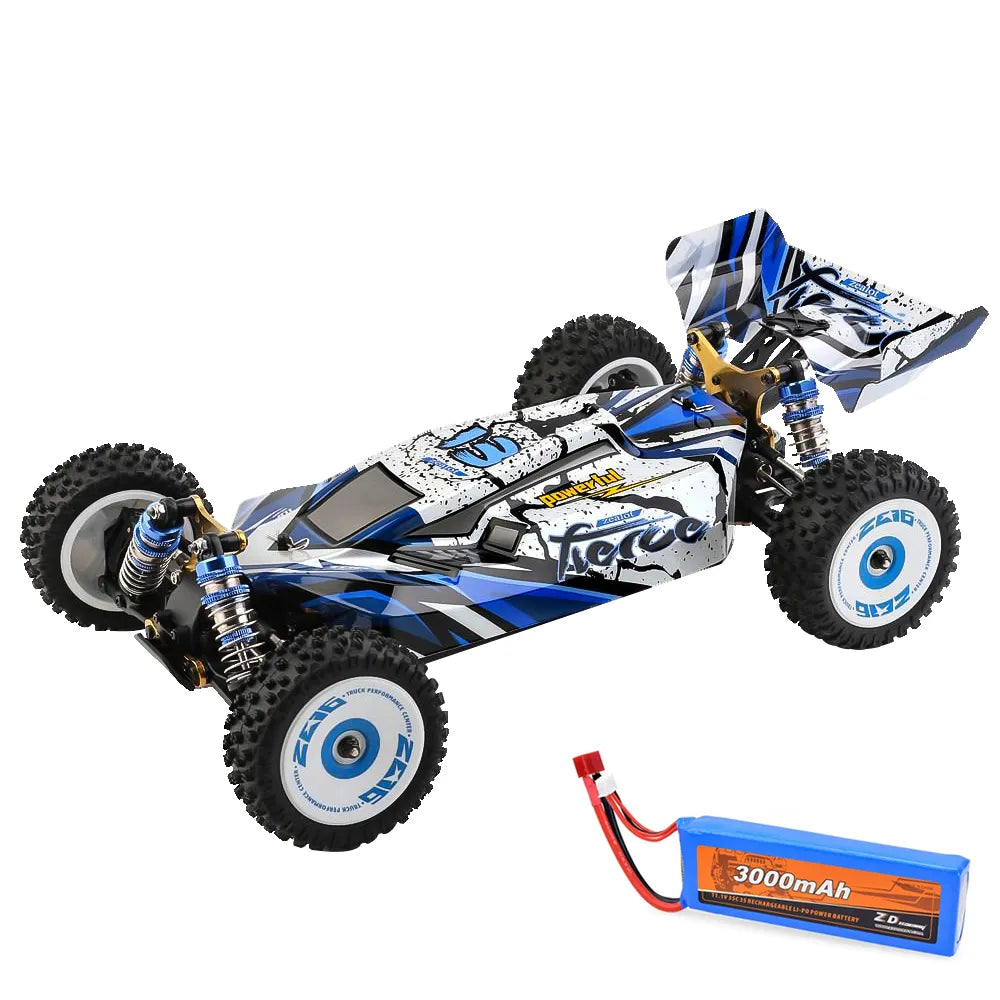 Wltoys 124017 Upgraded V2 90km/h Brushless RC Car with 3S 3000mAh Batt ...