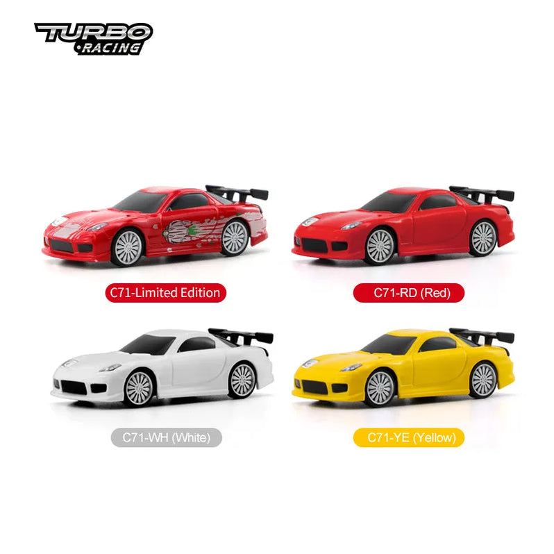 Turbo Racing 1:76 C71 Sport RC Car Limited Edition & Classic Edition ...